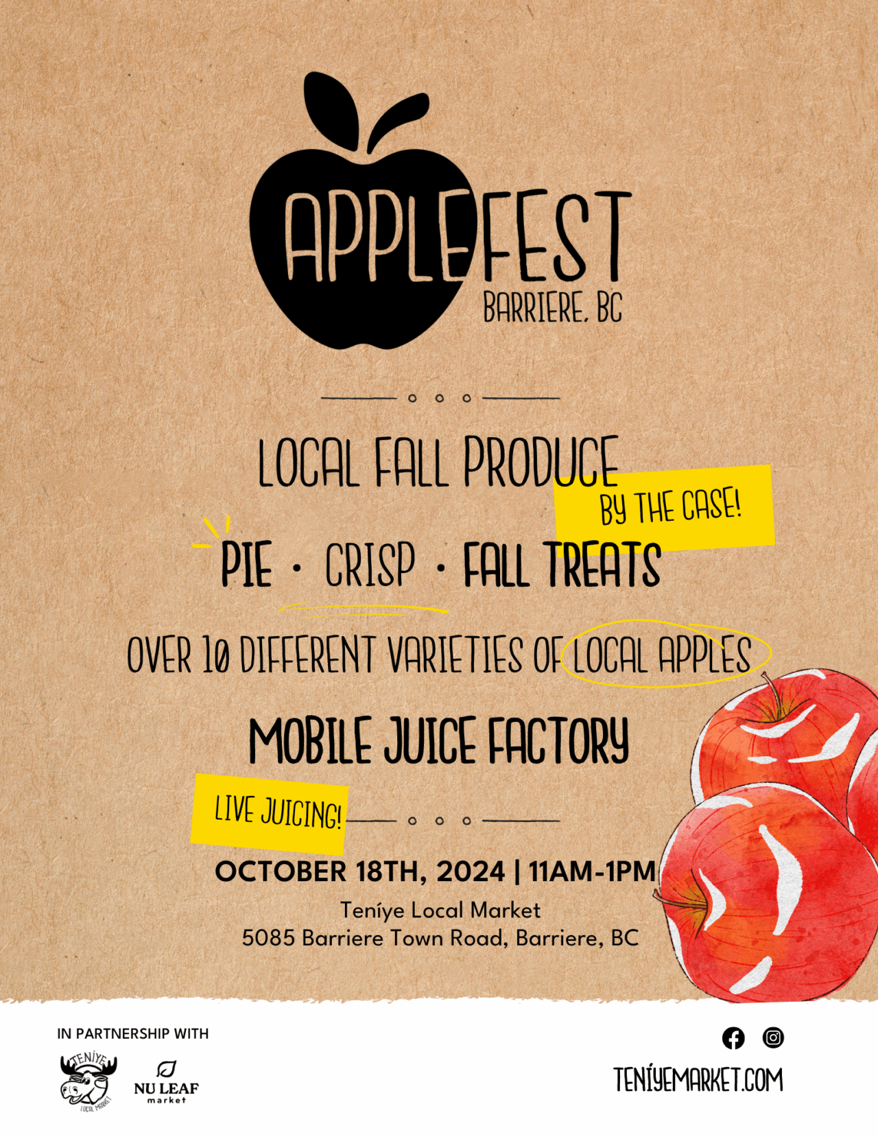 Applefest Barriere 2024 | Teníye Local Market